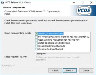 VCDSをインストール、エラー解消 - 車輪日記